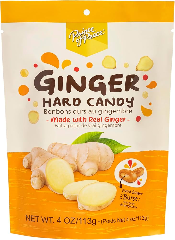Prince of Peace Ginger Hard Candy 4oz – Nature & Herbs
