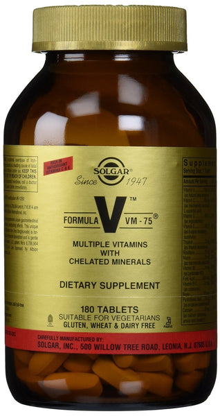 Solgar Formula VM-75 Tablets – Nature & Herbs